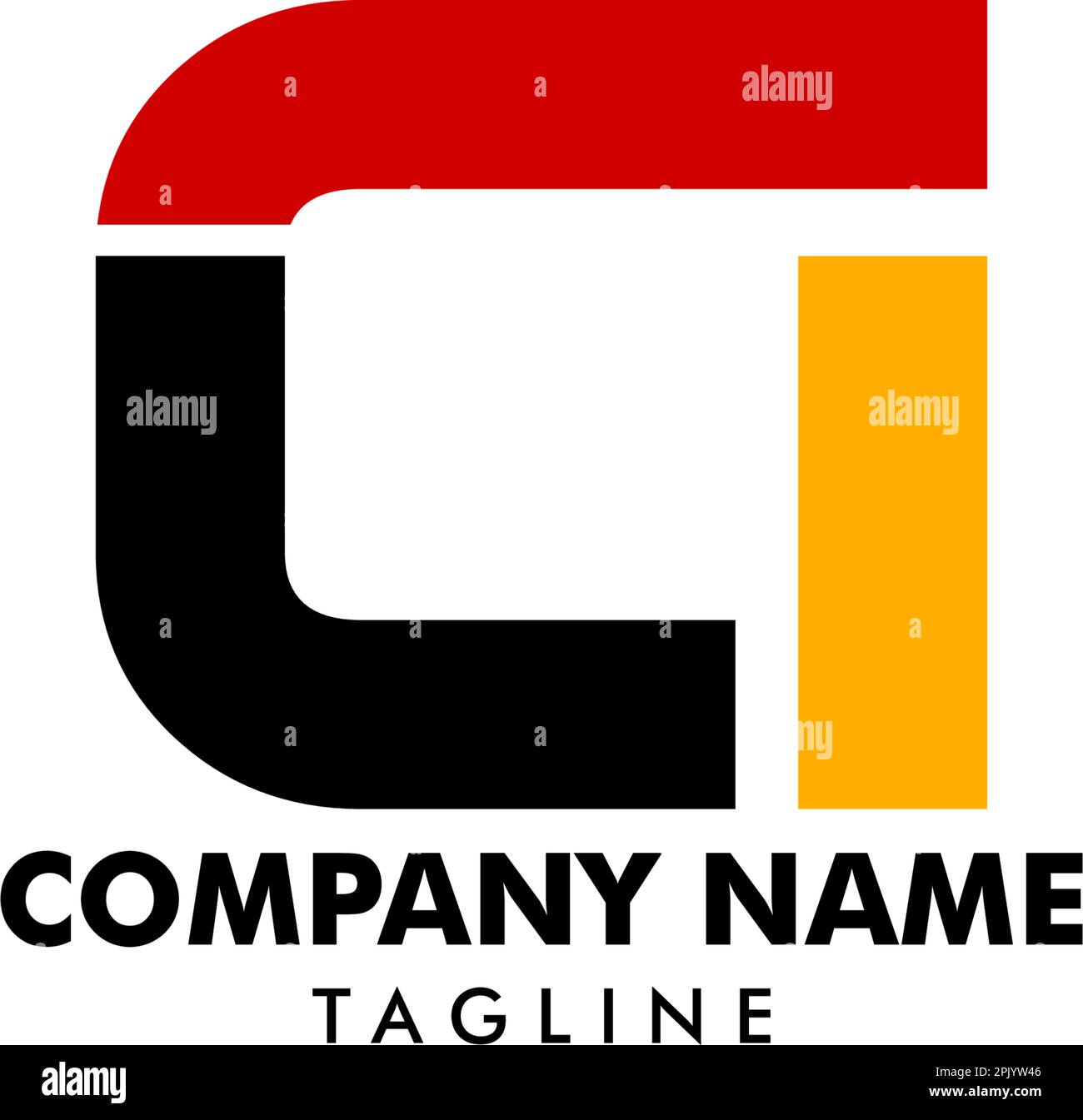 Glt logo design hi-res stock photography and images - Alamy