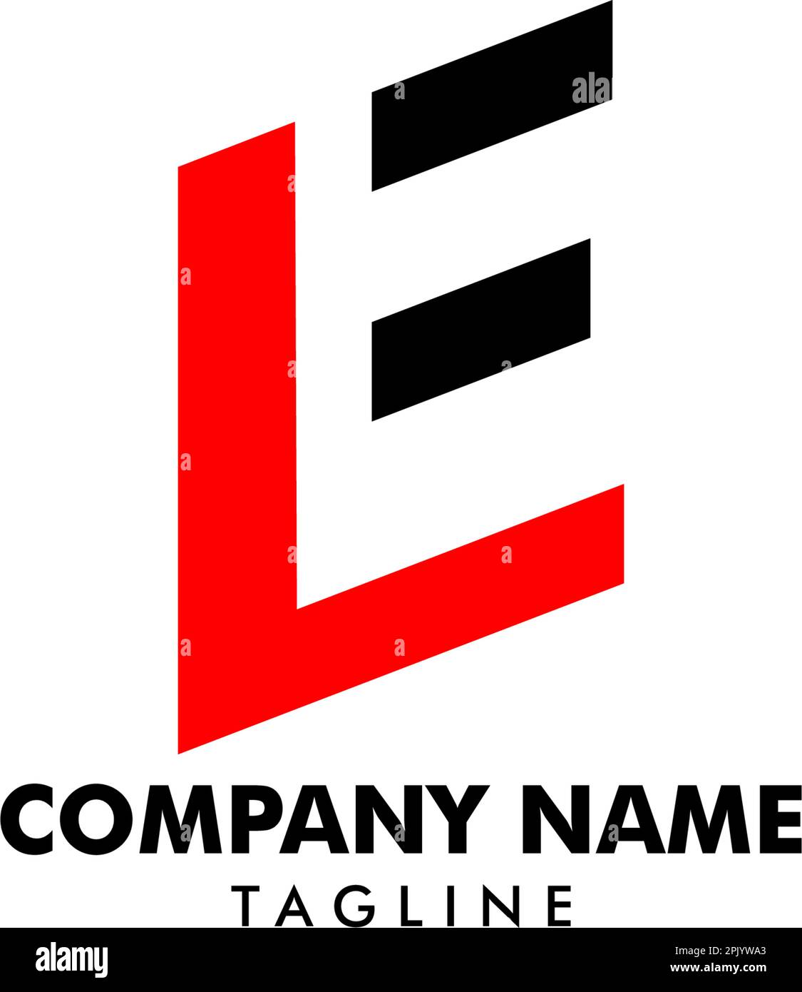 El letter logo hi-res stock photography and images - Alamy