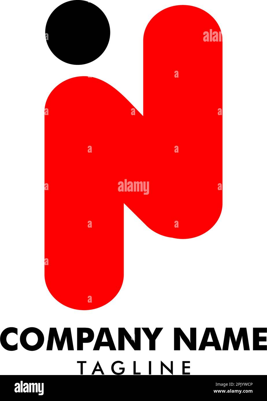 Letter in logo Cut Out Stock Images & Pictures - Alamy