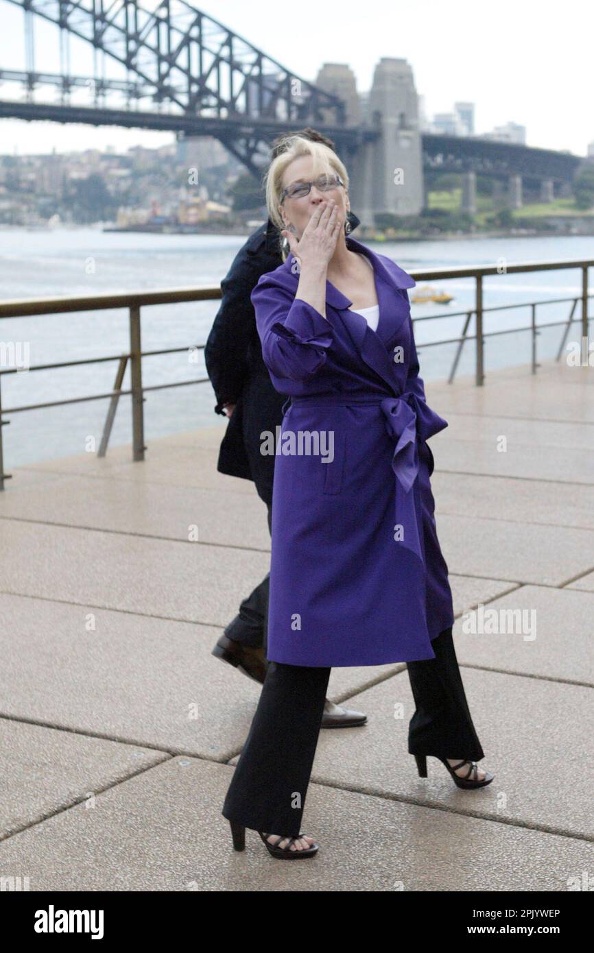 Meryl Streep, Colin Firth and Dominic Cooper hold a press conference ...