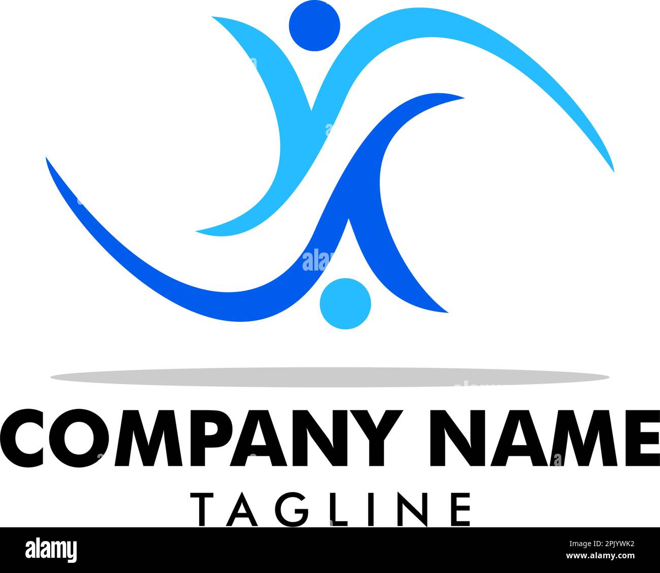 Infinity People Logo Design Template Stock Vector Image & Art - Alamy