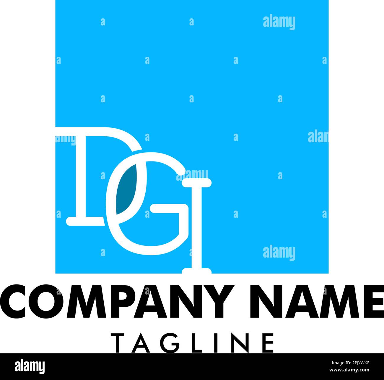 Initial Letter DGI Logo Design Template Stock Vector Image & Art - Alamy