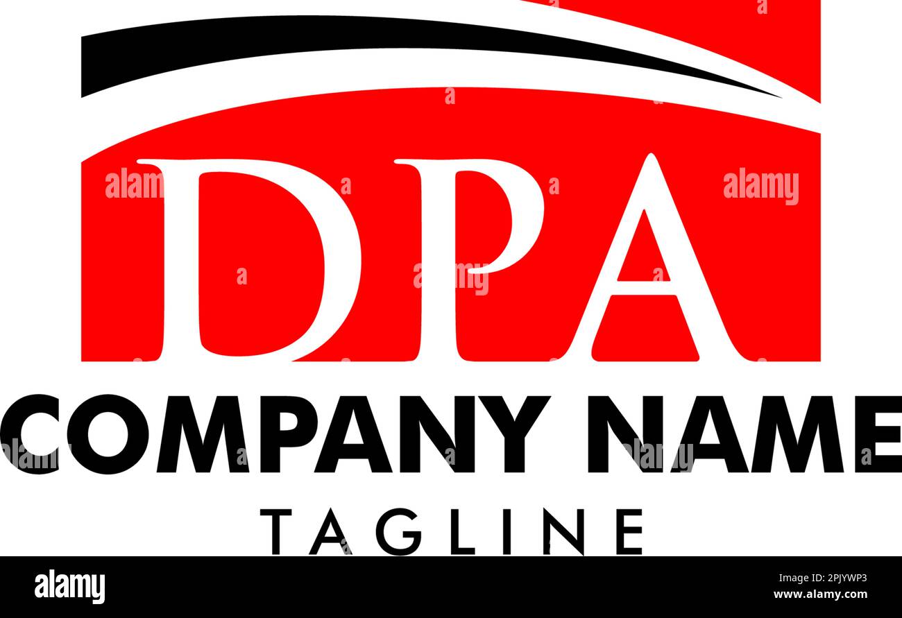 Initial Letter DPA Logo Template Design Stock Vector Image & Art - Alamy