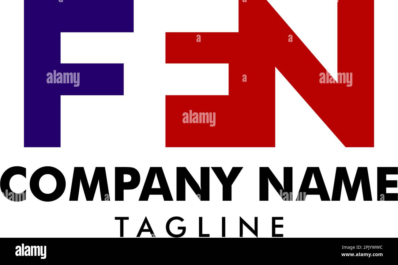 Ffn logo design hi-res stock photography and images - Alamy