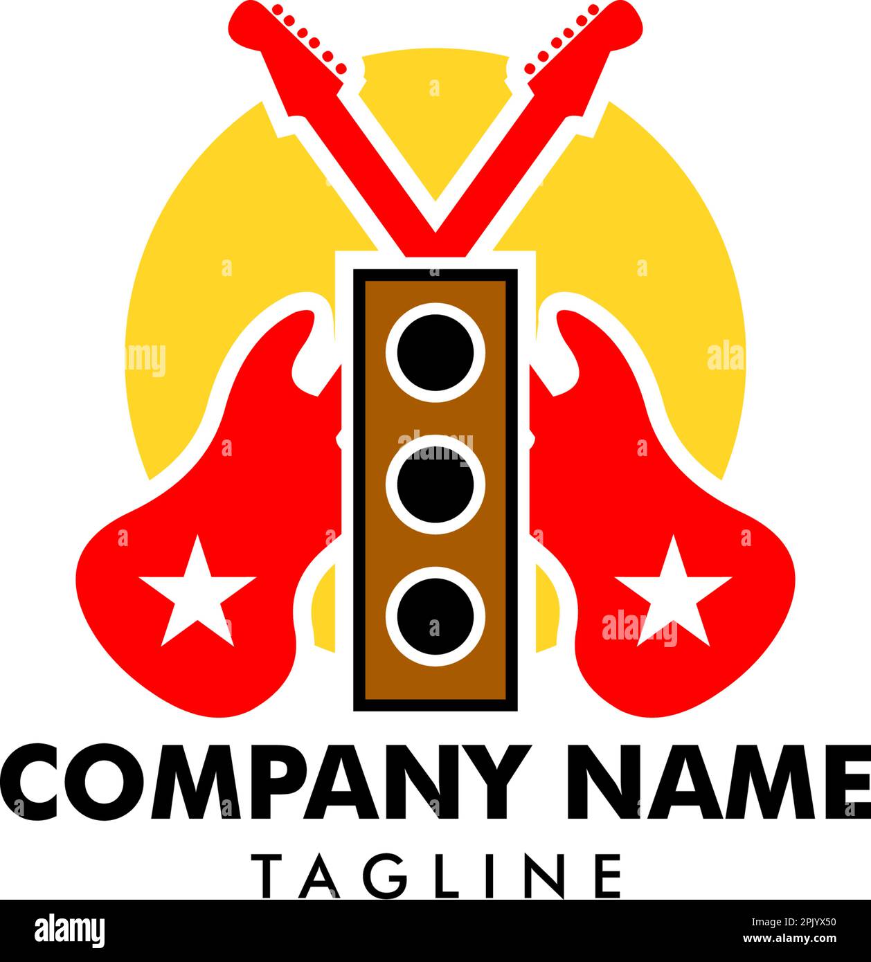 Amp logo design hi-res stock photography and images - Alamy