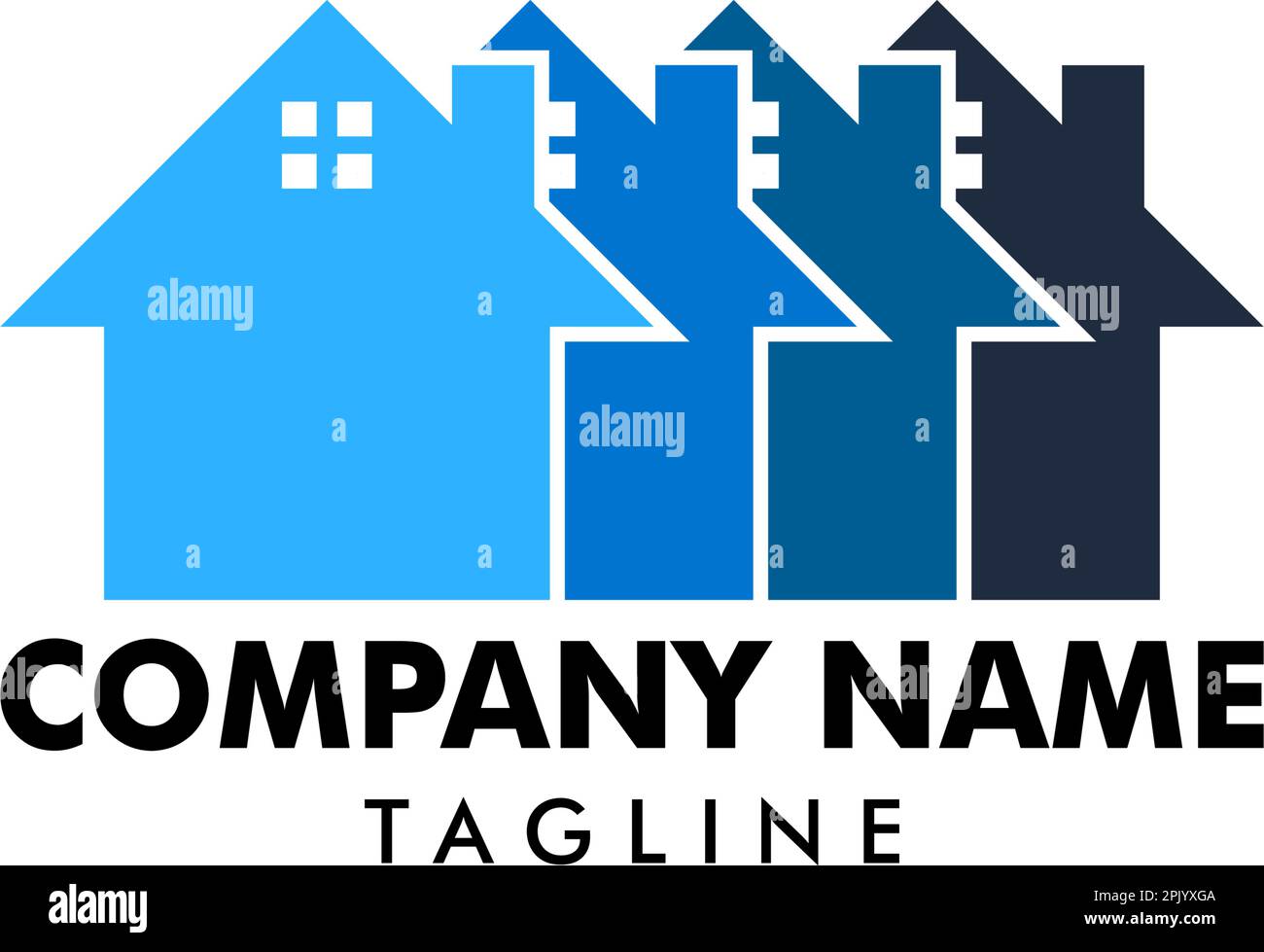 Truck moving house logo Stock Vector Images - Alamy