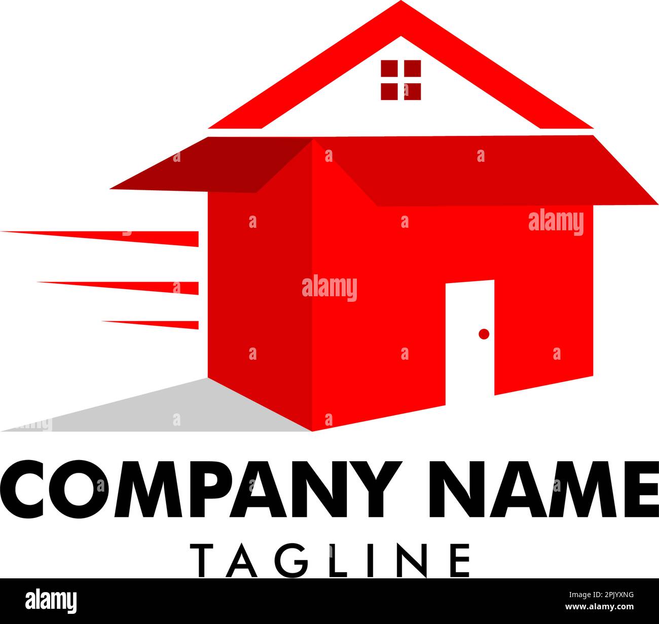 House Moving Logo Design Template Stock Vector Image & Art - Alamy