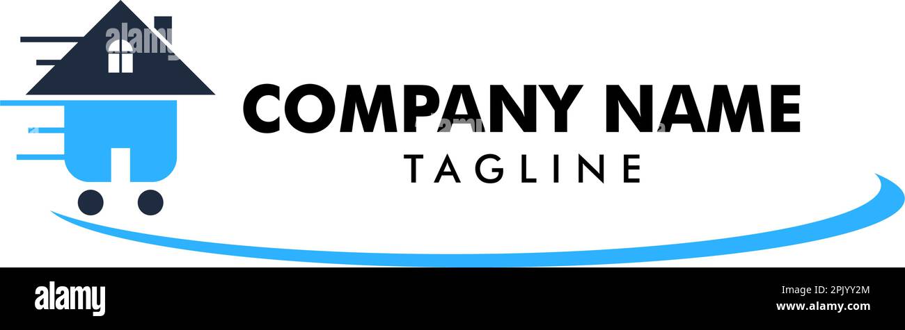 House Moving Logo Design Template Stock Vector Image & Art - Alamy