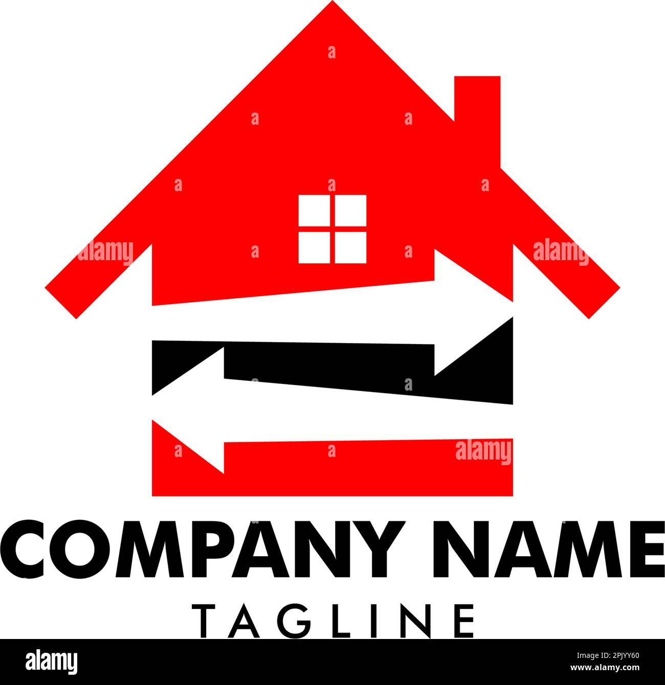 House exchange Logo Icon Template Stock Vector Image & Art - Alamy