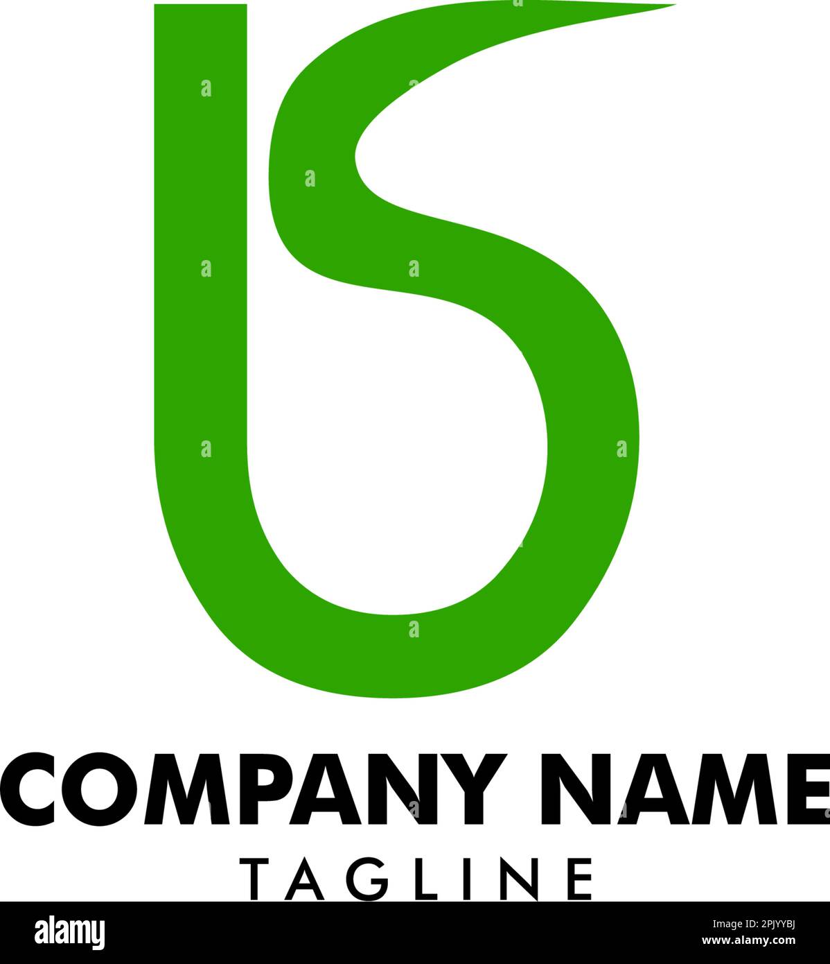 Initial Letter BS Logo Template Design Stock Vector Image & Art - Alamy