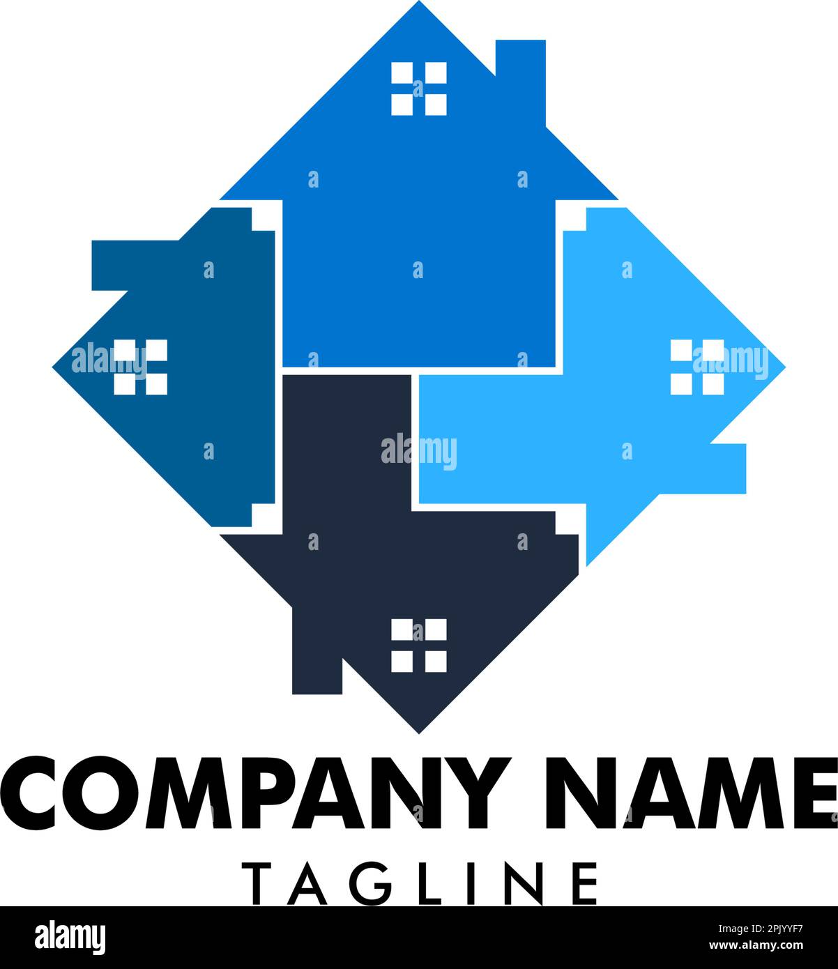 House Moving Logo Design Template Stock Vector Image & Art - Alamy