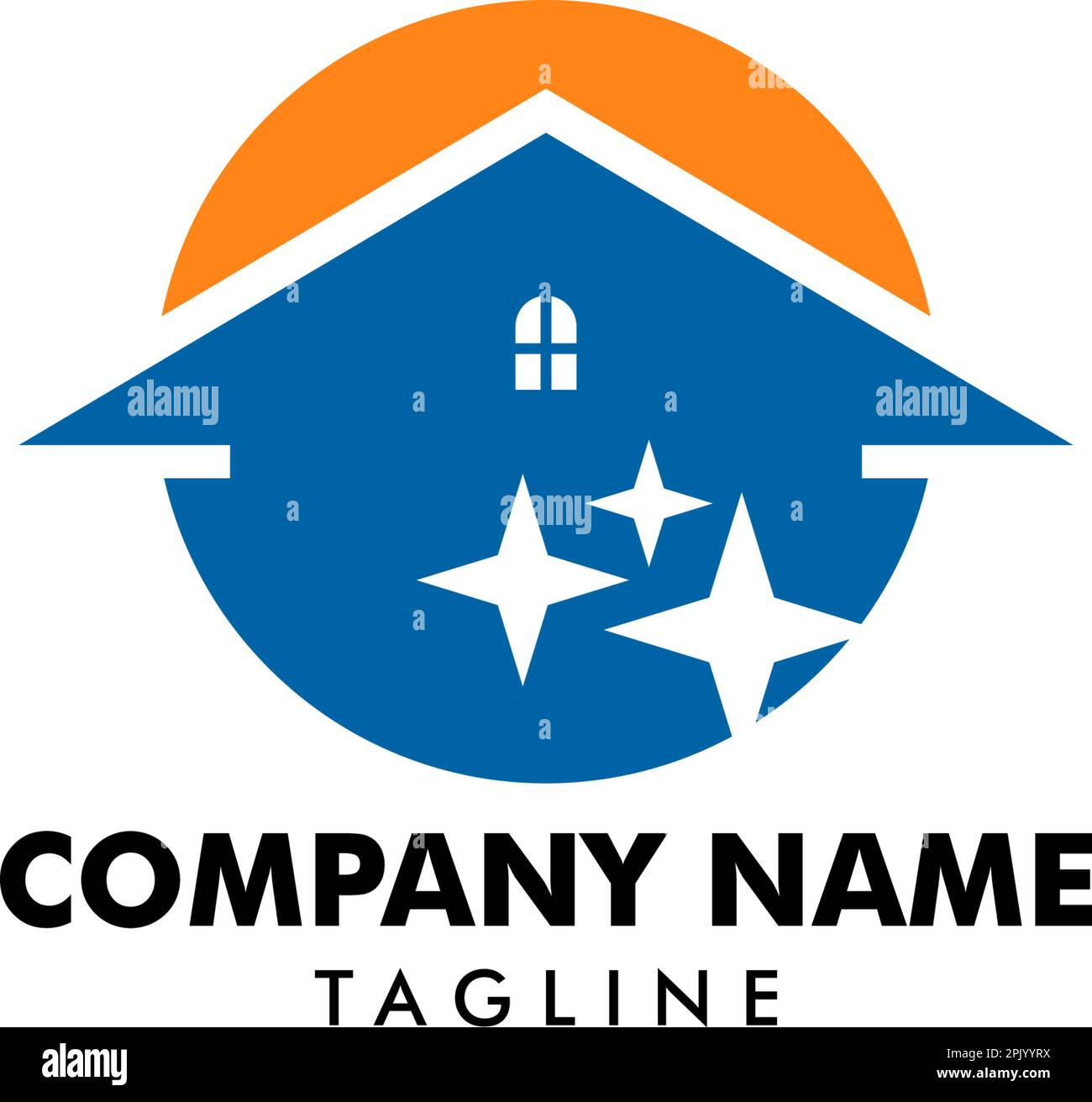 House Clean logo design template Stock Vector Image & Art - Alamy