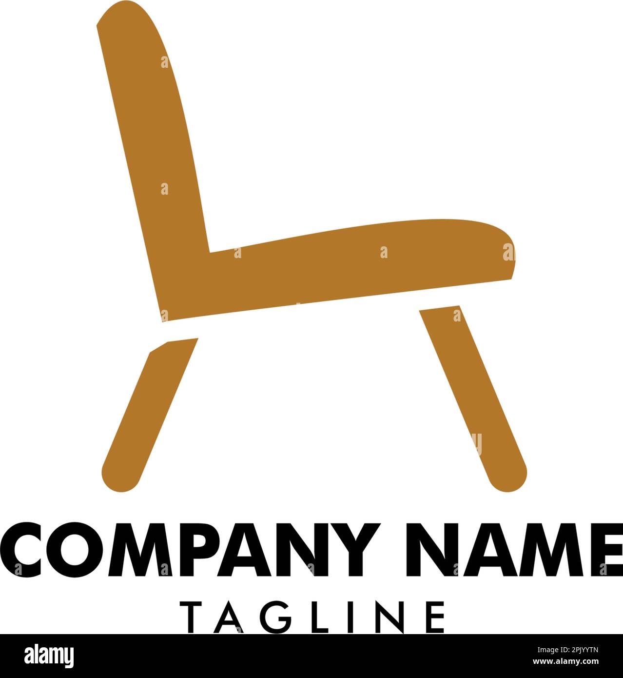 Furniture chair company logo Stock Vector Image & Art - Alamy