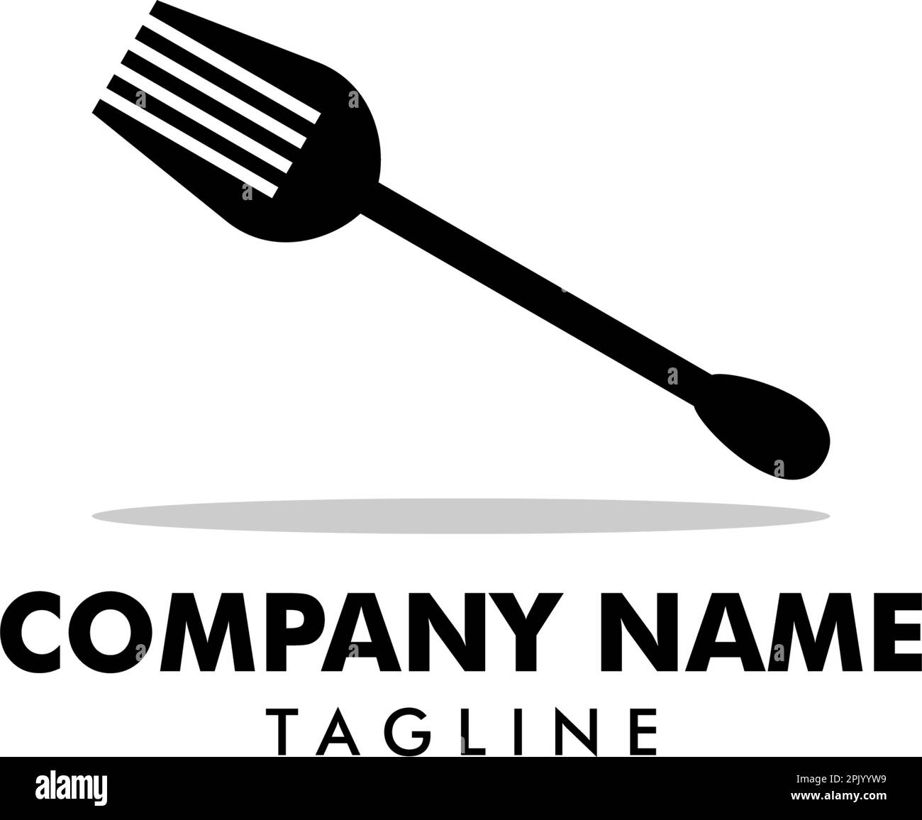 Fork logo, fork logo design for restaurant Stock Vector Image & Art - Alamy