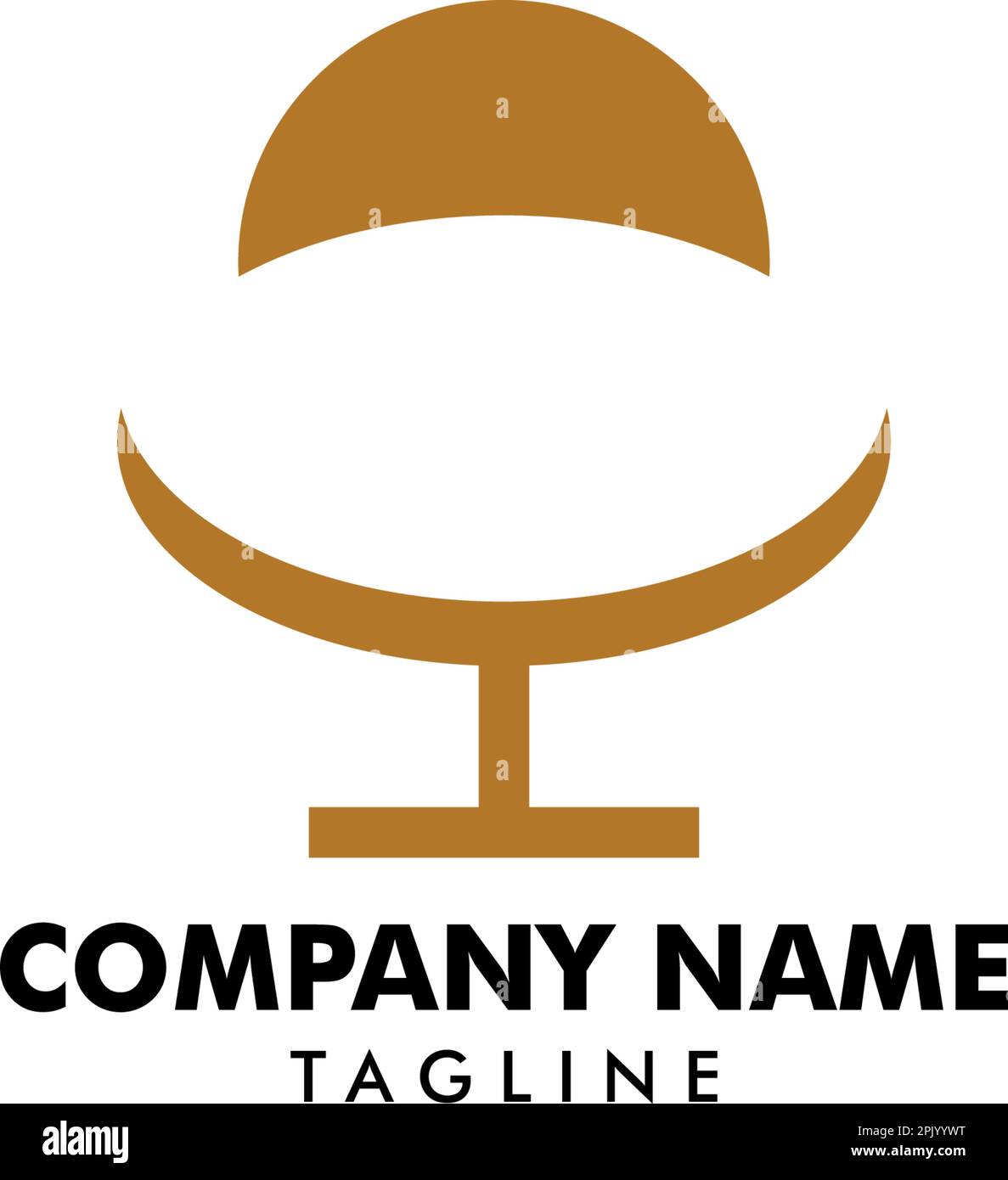 Furniture chair company logo Stock Vector Image & Art - Alamy