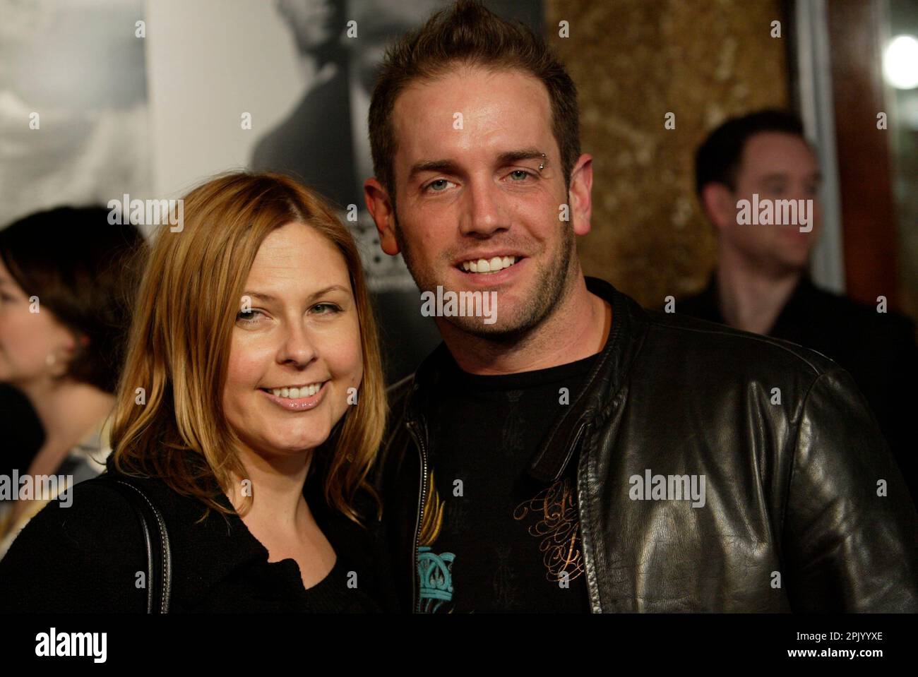 Toby Allen, of Australian group Human Nature, and guest at the ...