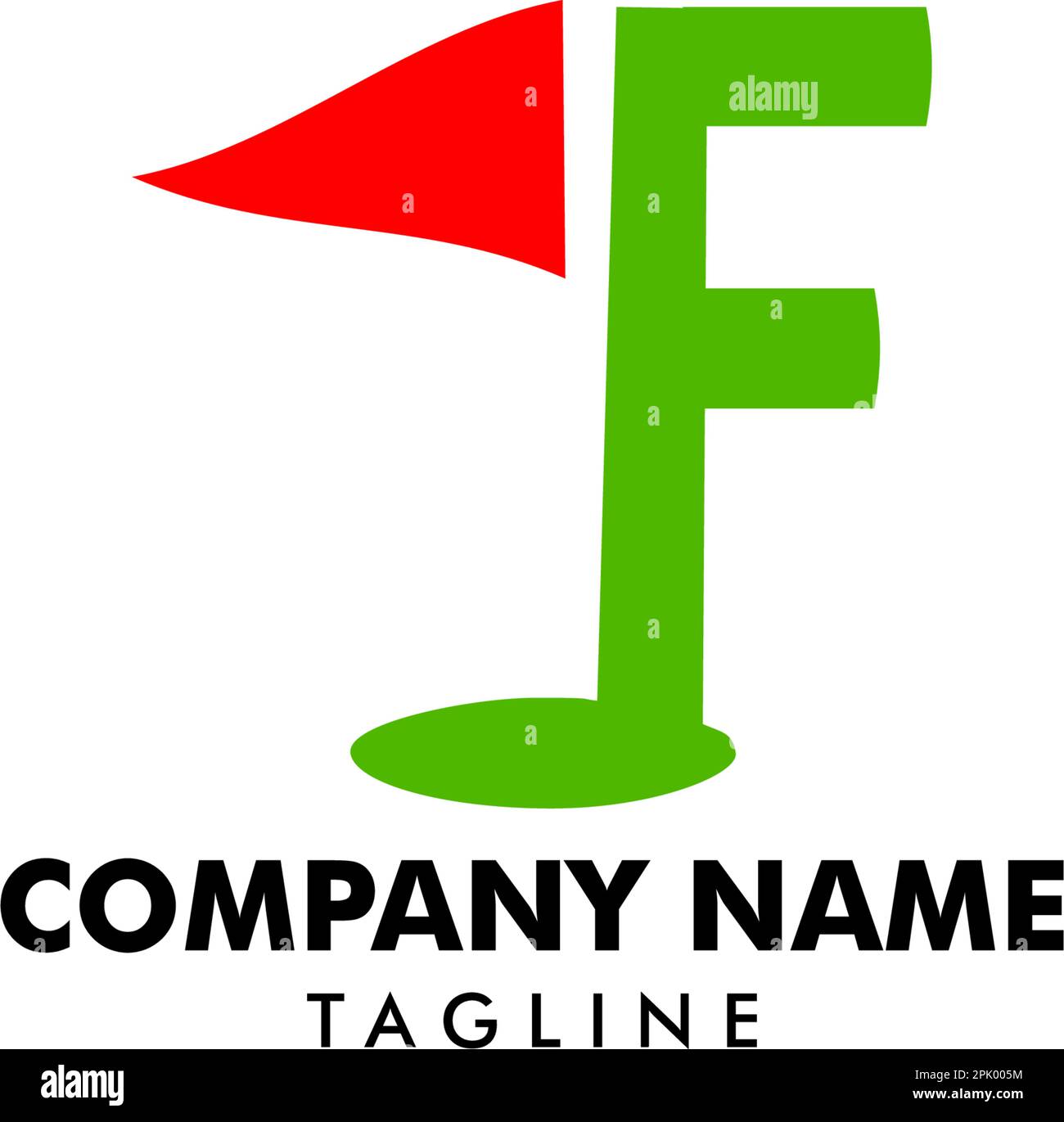 Golf sport Letter F Logo design Stock Vector Image & Art - Alamy