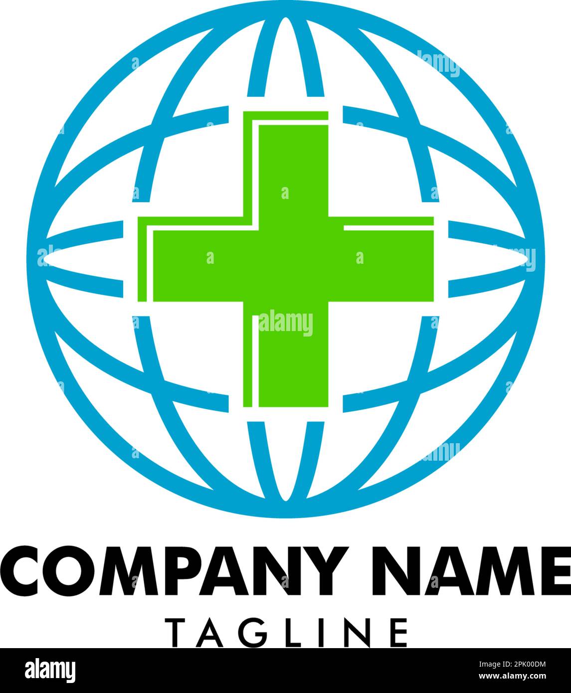 Global Health Logo Design Concept Stock Vector Image & Art - Alamy