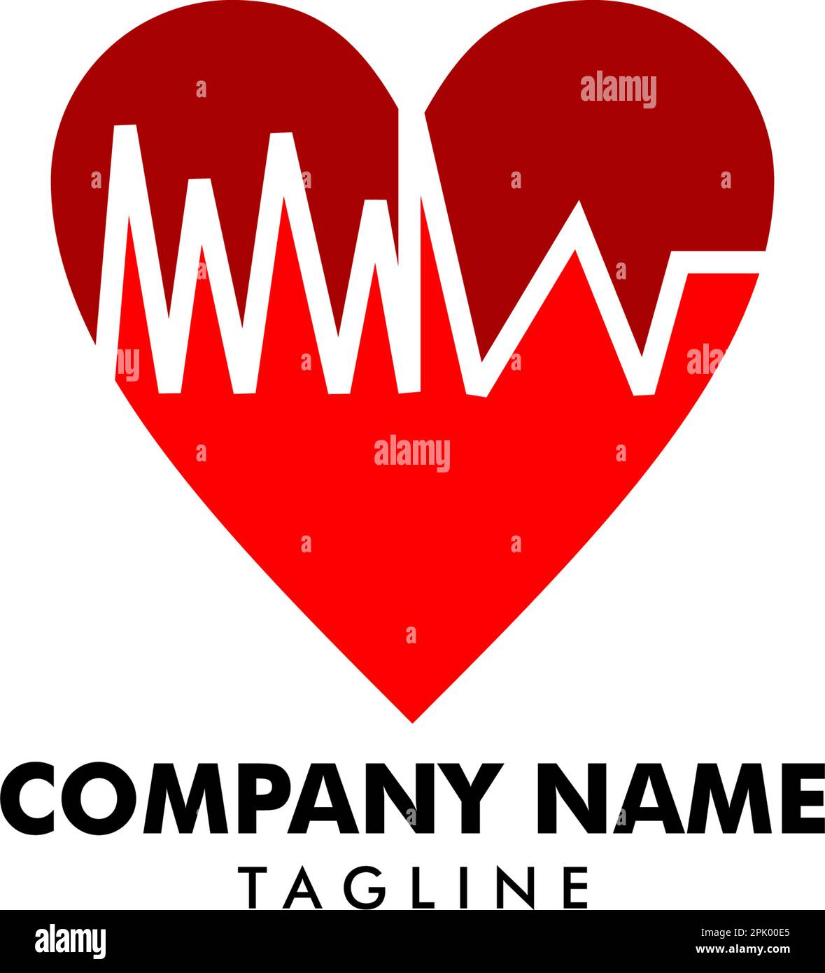 Heart life logo Stock Vector Images - Alamy