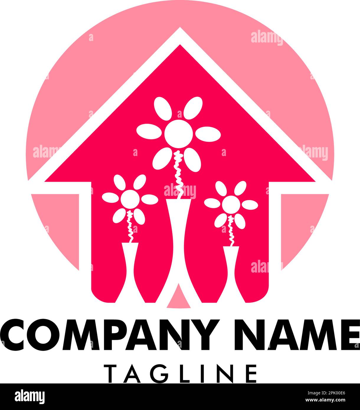 Flower shop vector logo, Florist vector logo Stock Vector Image & Art ...