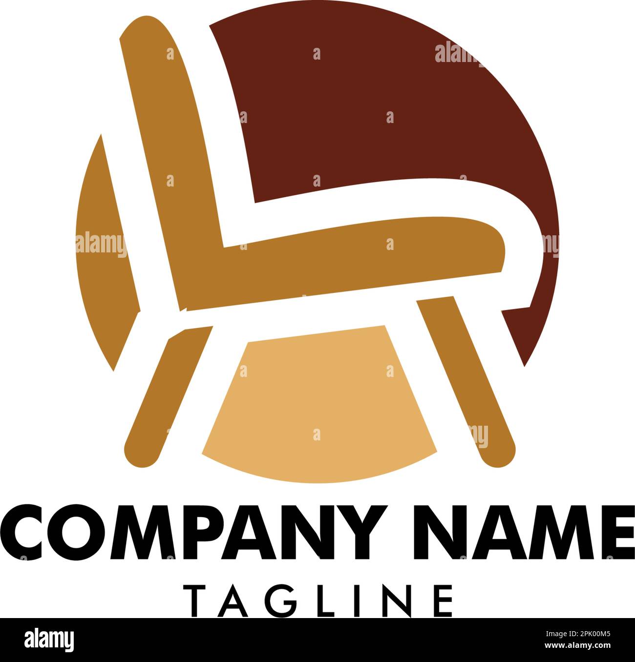 Furniture chair company logo Stock Vector Image & Art - Alamy