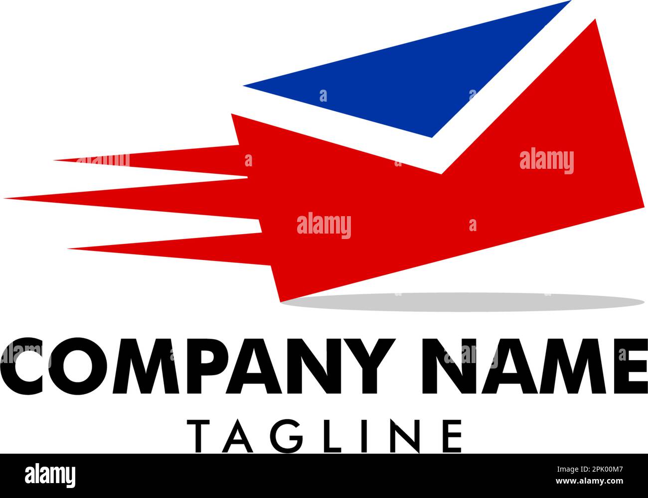 Fast Mail Creative Vector Logo Stock Vector Image & Art - Alamy