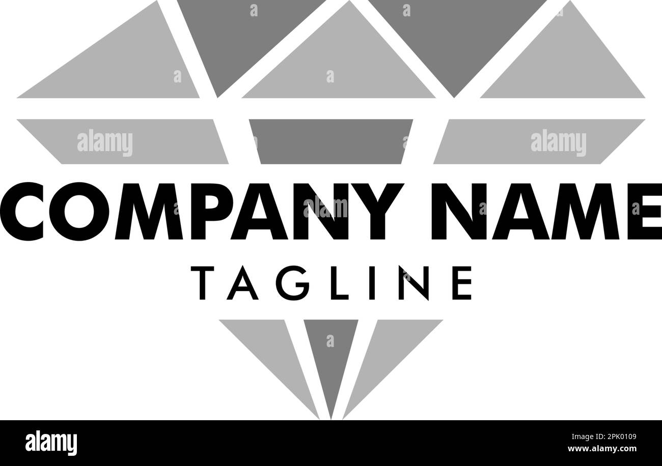 Diamond Jewellery Logo Design Vector Template Stock Vector Image & Art ...