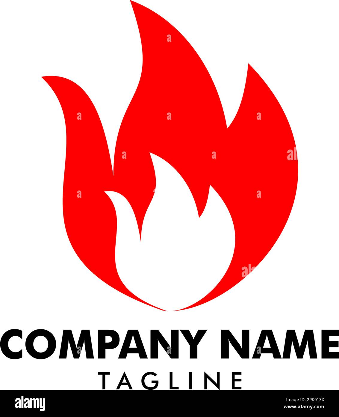 Fire Flame Logo design vector template Stock Vector Image & Art - Alamy