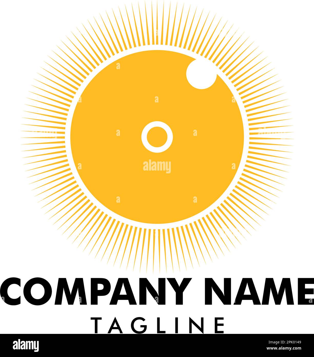 Eye Sun Icon Logo Design Element Stock Vector Image & Art - Alamy