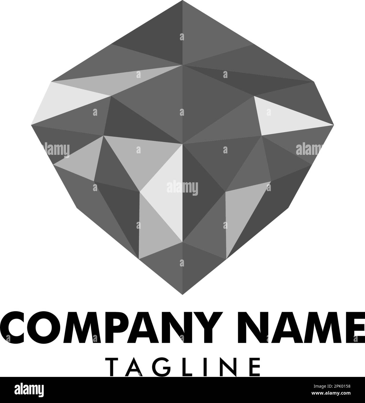 Diamond Jewellery Logo Design Vector Template Stock Vector Image & Art ...