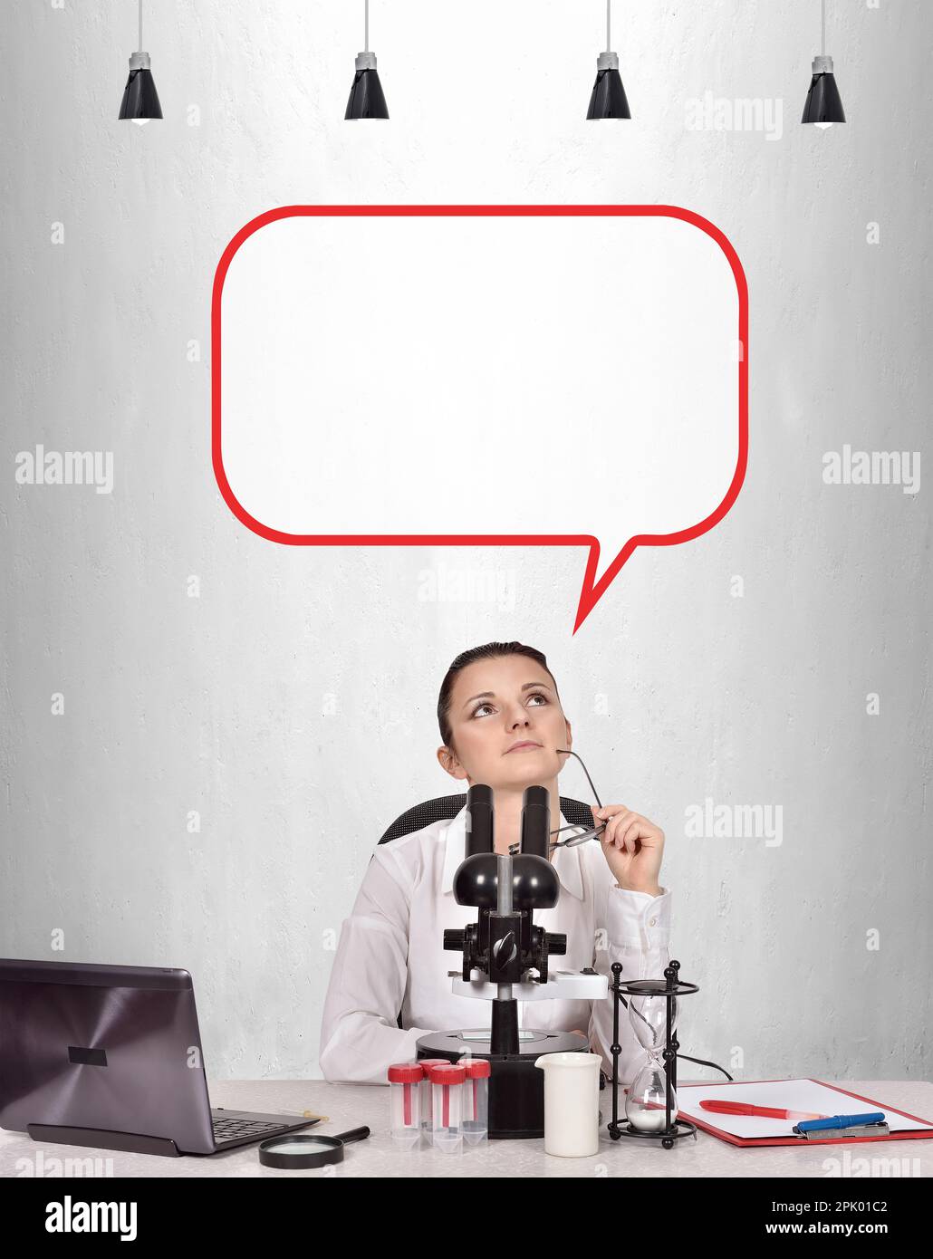 Female doctor in laboratory chemical hi-res stock photography and ...