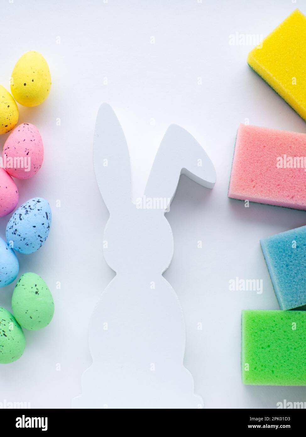 Happy Easter and cleaning concept Stock Photo - Alamy
