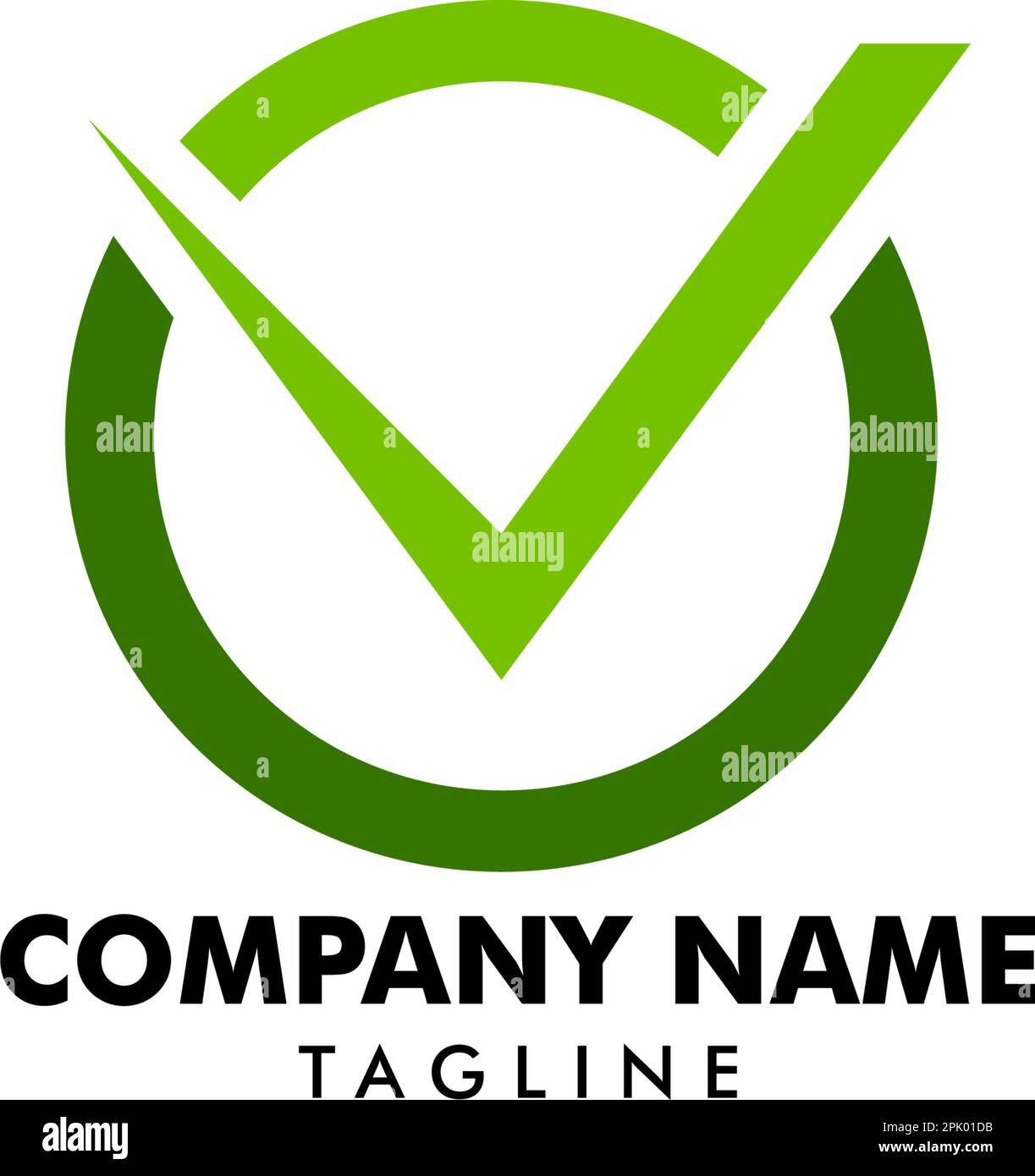 Check mark logo vector or icon Stock Vector Image & Art - Alamy