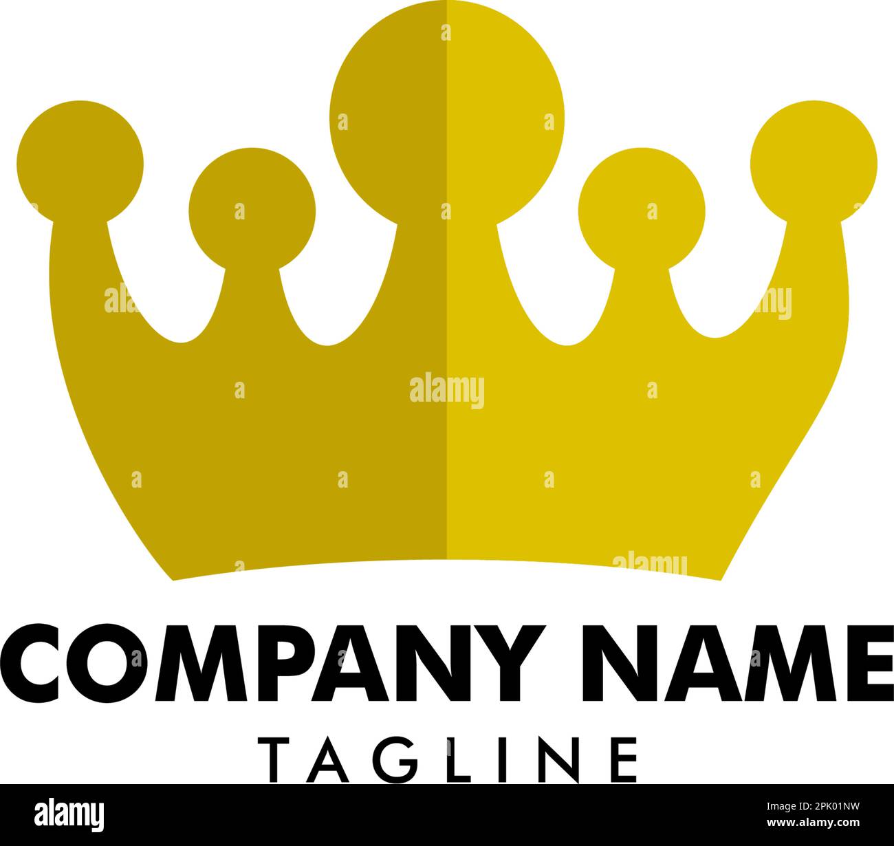 Crown Logo Template vector illustration Stock Vector Image & Art - Alamy