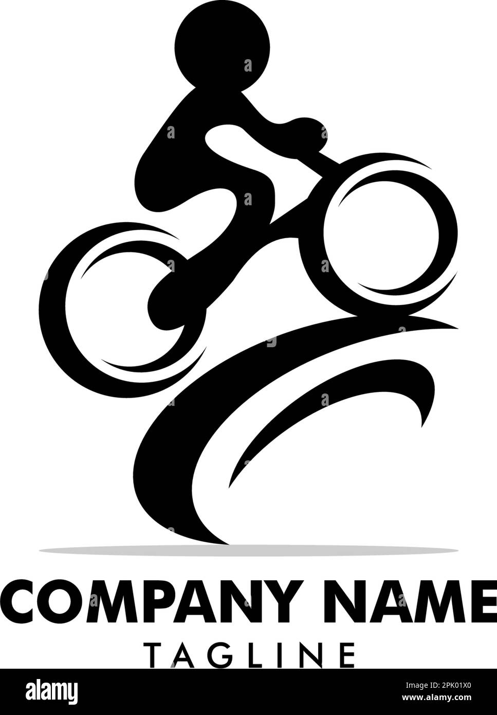 Cycle Sport Logo Template Design Stock Vector Image & Art - Alamy