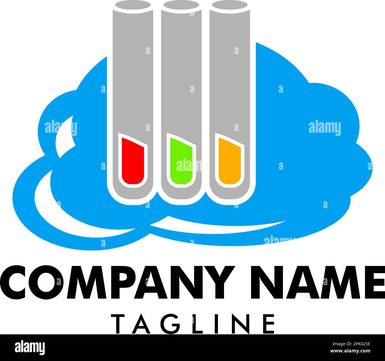 Cloud Lab Logo Template Design Vector Stock Vector Image & Art - Alamy