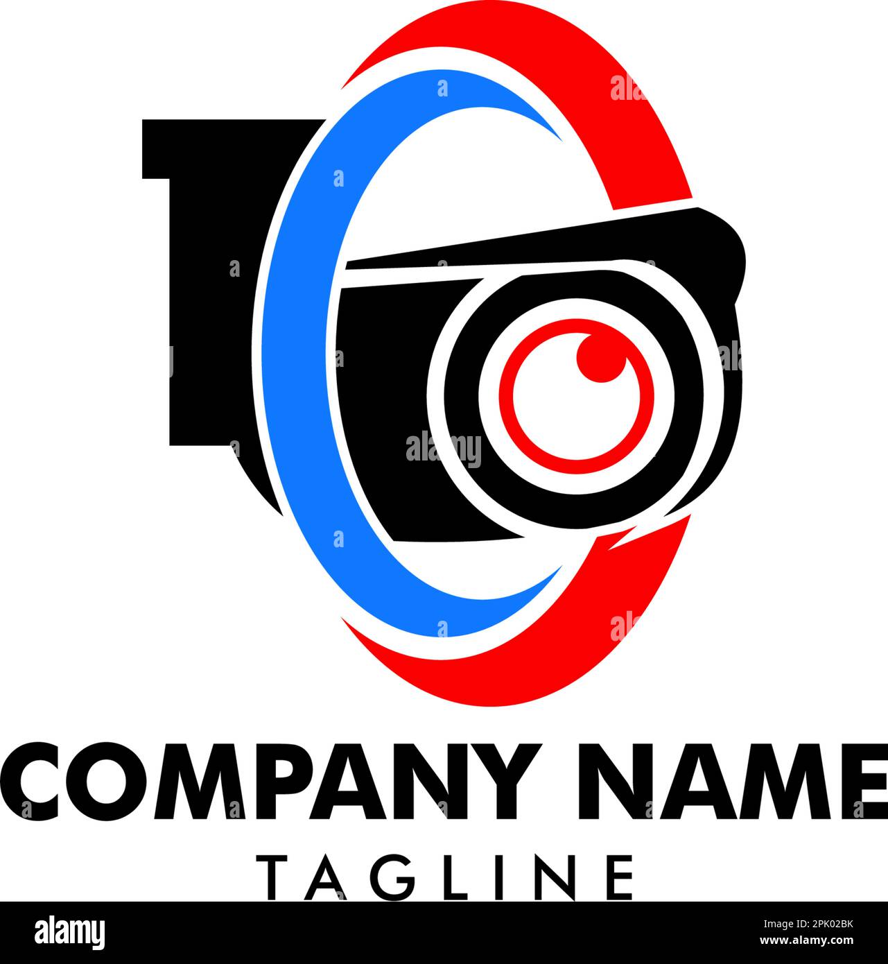 CCTV Security Logo Template Design Vector Stock Vector Image & Art - Alamy