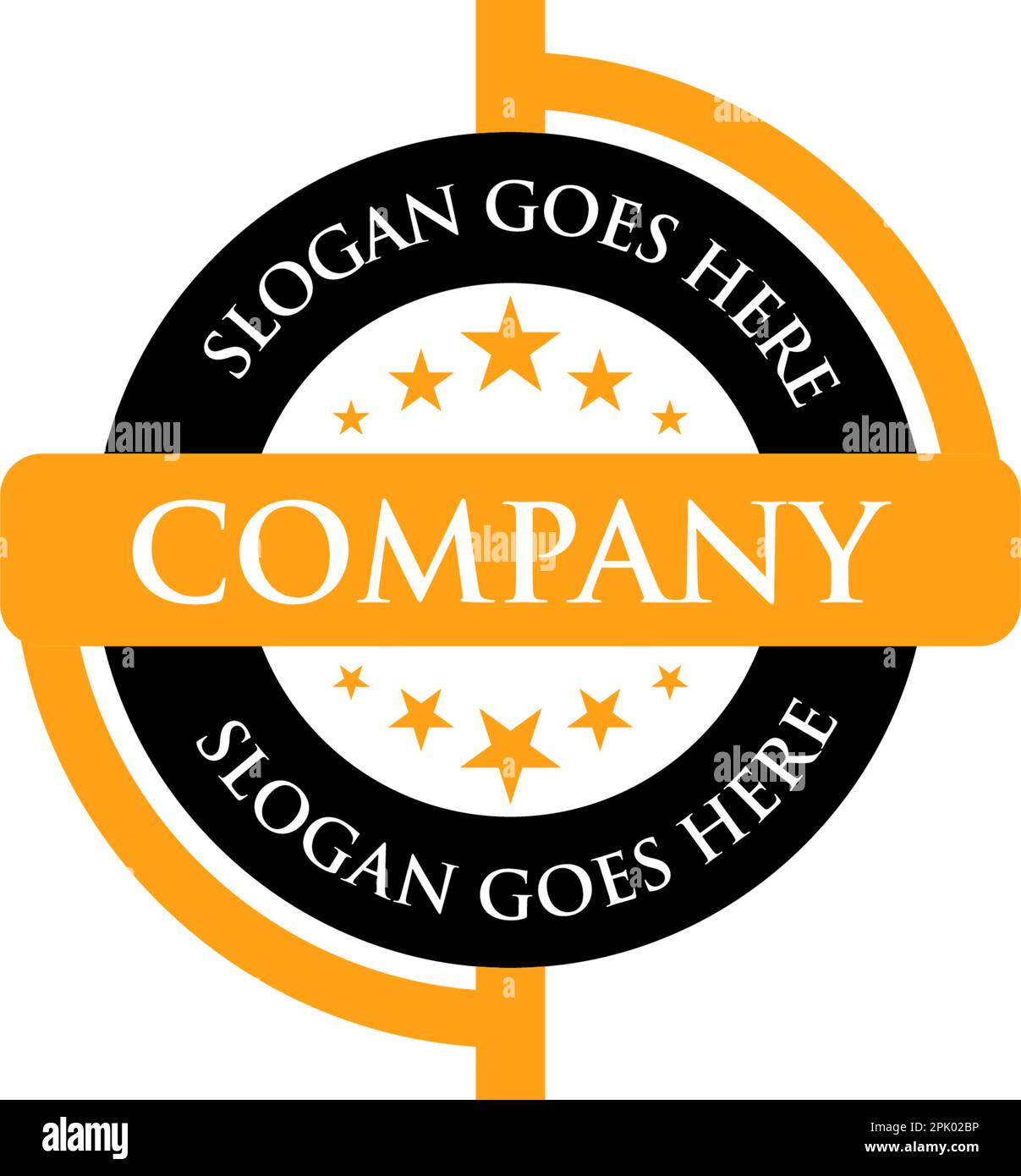 Circle badge logo vector illustration Stock Vector Image & Art - Alamy