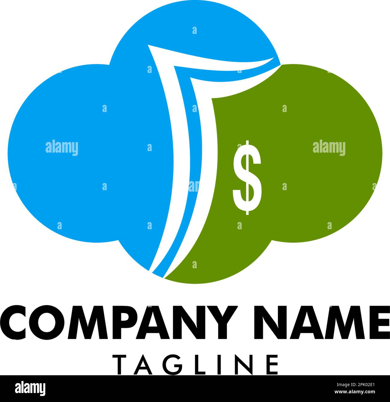 Cloud Money Logo Template Design Vector Stock Vector Image & Art - Alamy