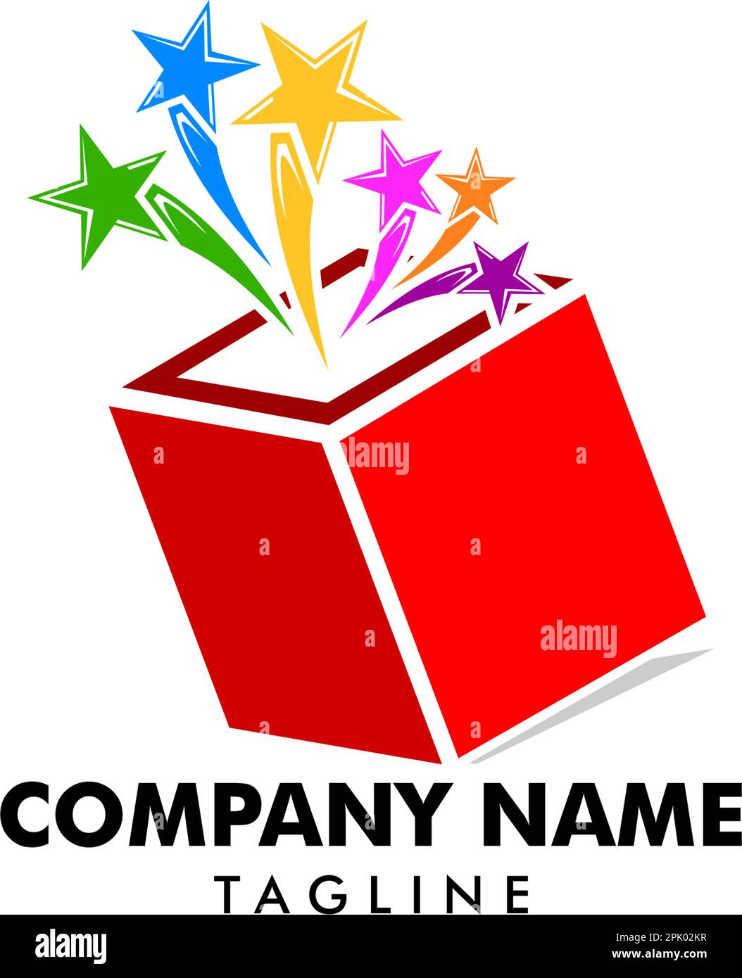 Box star logo design inspiration Stock Vector Image & Art - Alamy