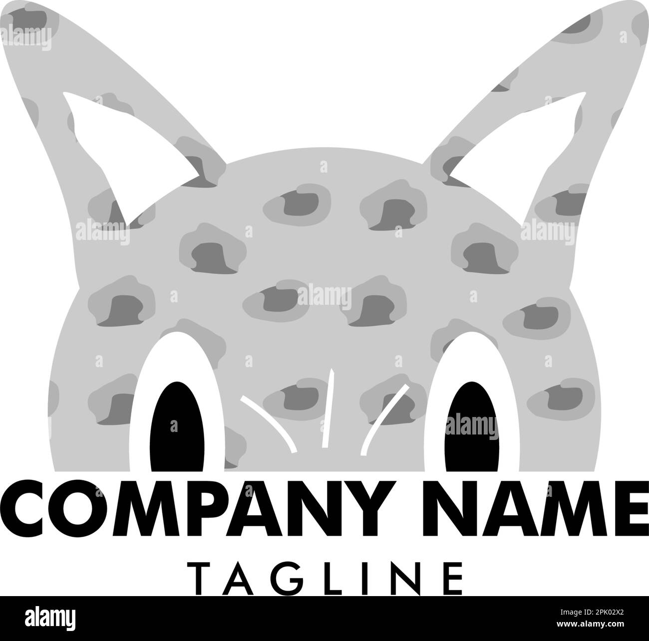 Cat logo template Stock Vector Image & Art - Alamy