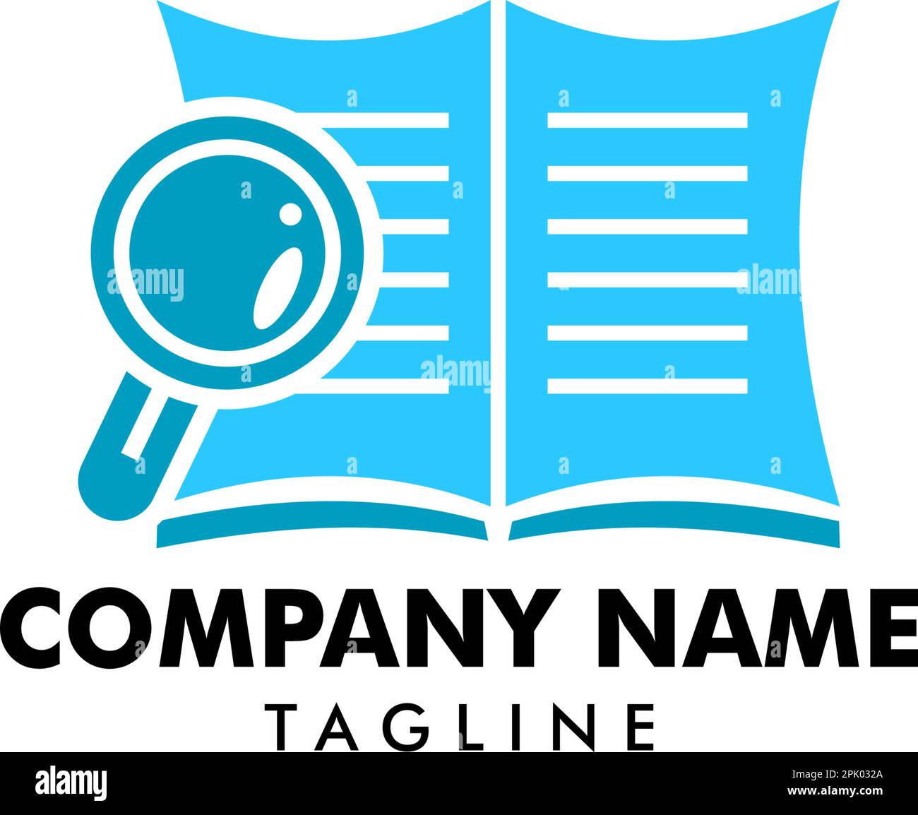 Book Search Logo Template Design Vector Stock Vector Image & Art - Alamy