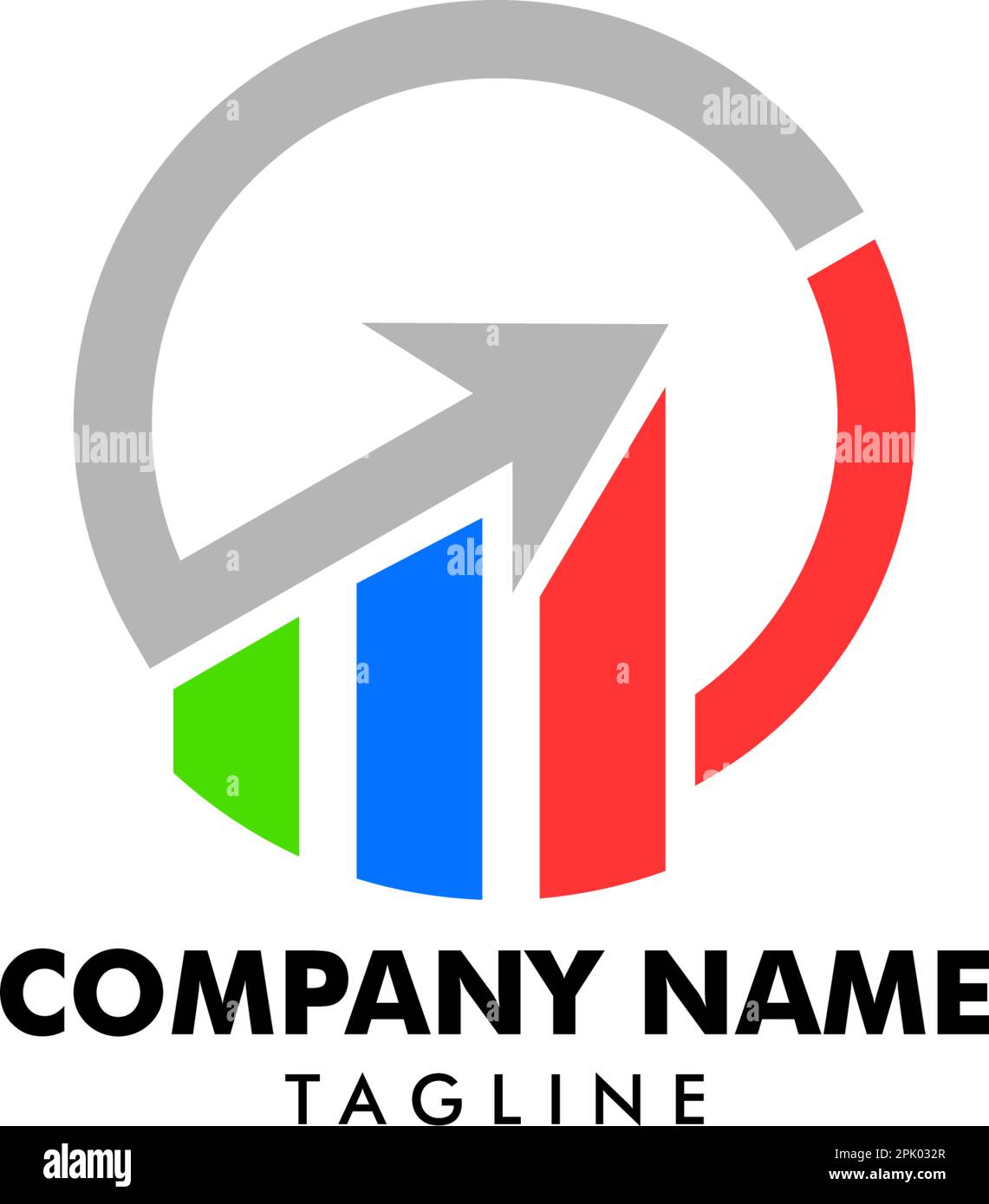 Business Stats Logo Design Template Stock Vector Image & Art - Alamy