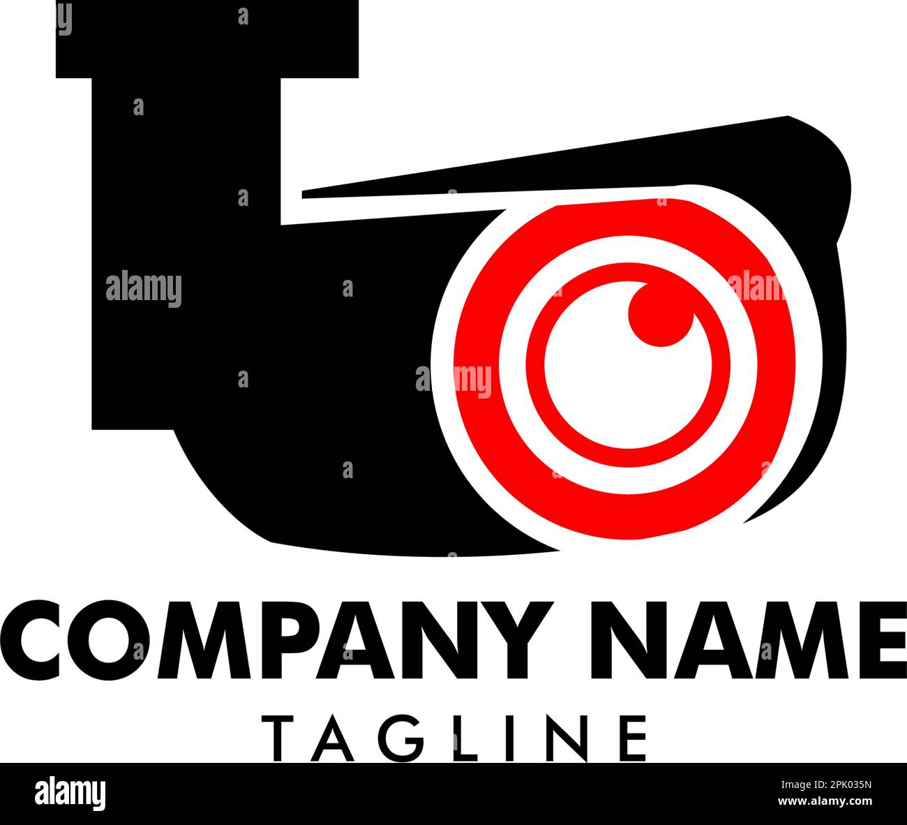 CCTV Security Logo Template Design Vector Stock Vector Image & Art - Alamy