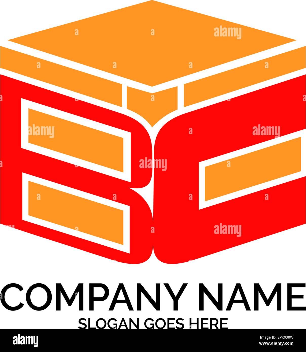 BC initial letter logo design template vector Stock Vector Image & Art ...