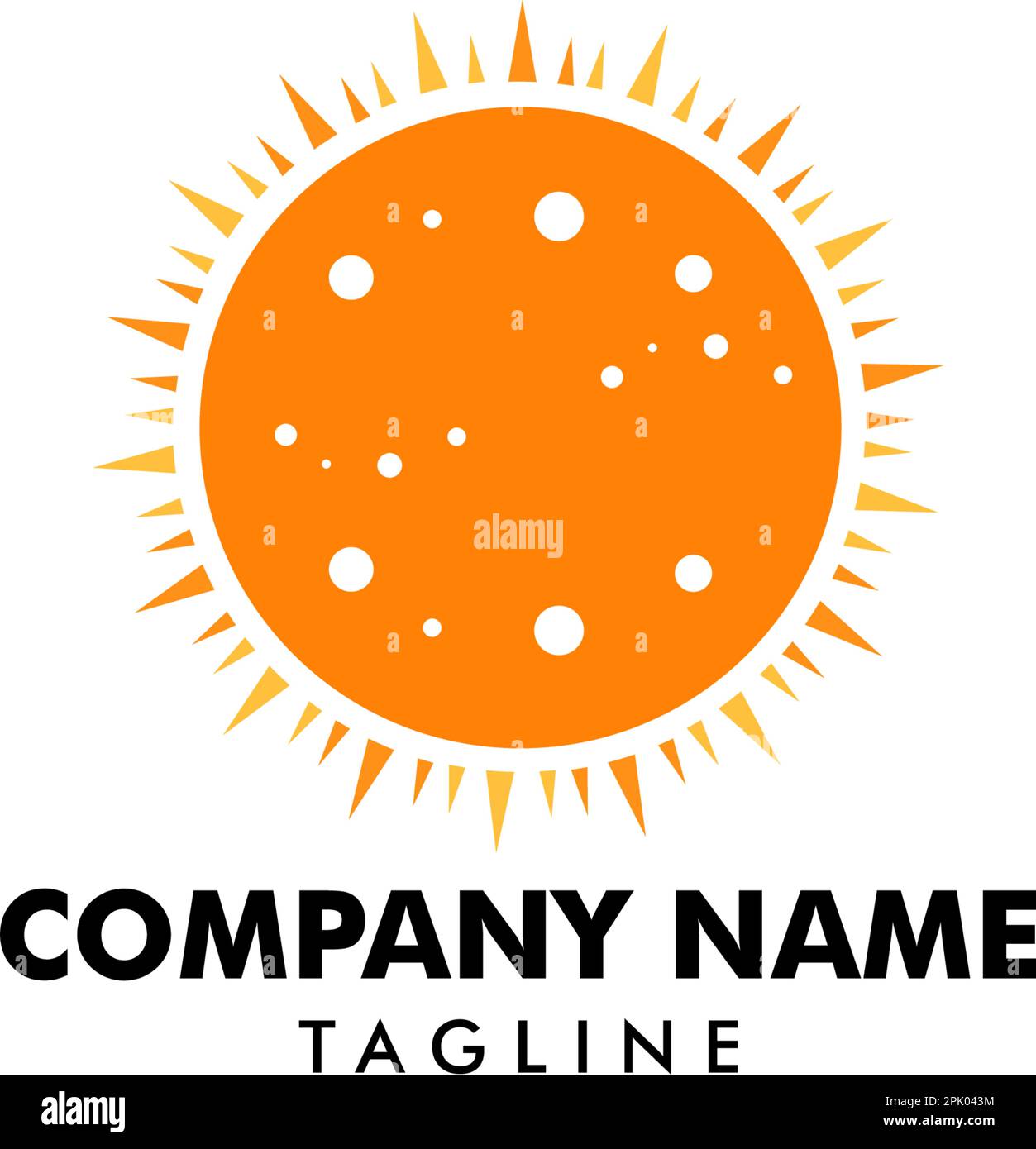 Abstract Sun logo design template Stock Vector Image & Art - Alamy