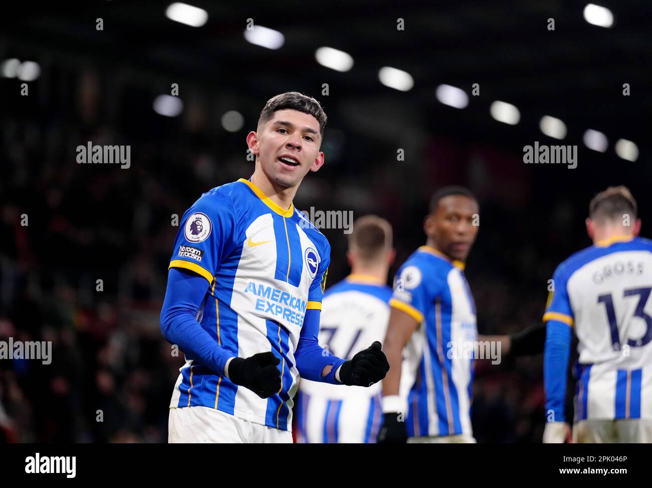 Julio enciso footballer brighton hi-res stock photography and images ...