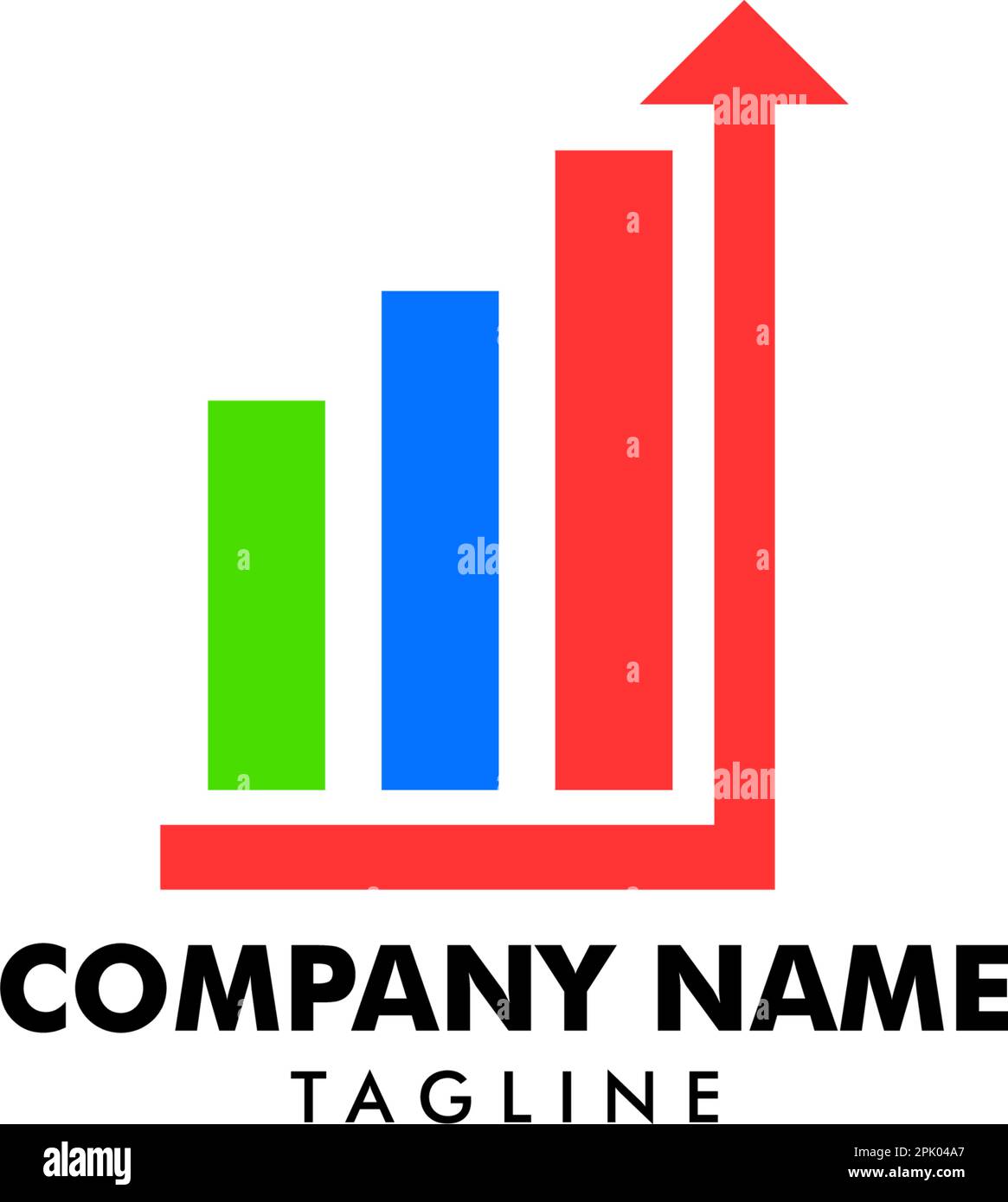 Business Stats Logo Design Template Stock Vector Image & Art - Alamy