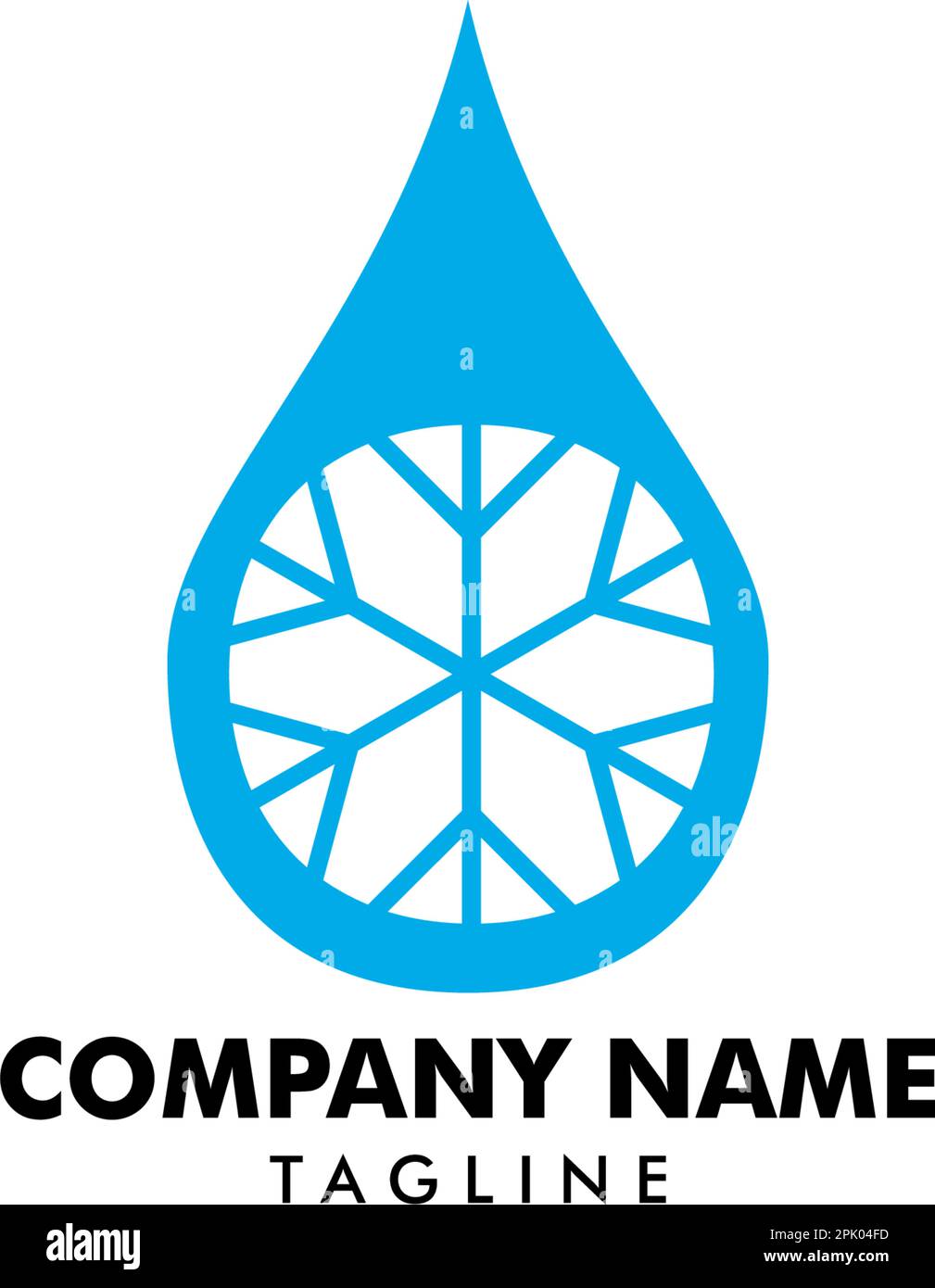 A drop of water with the snowflake icon, water drop sign, water drop ...