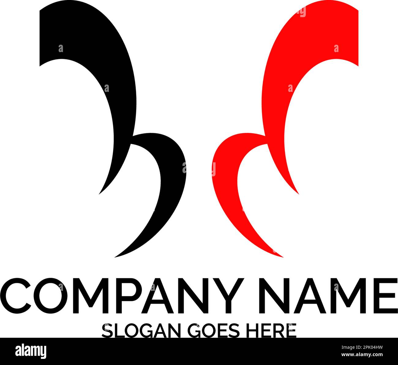 BD Logo Letter Design Template Element Stock Vector Image & Art - Alamy